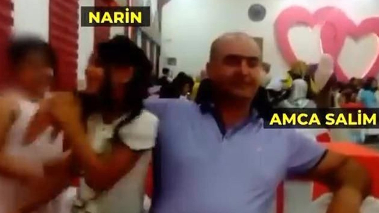 Narin ile amcası Salim Güran'ın düğündeki görüntüleri